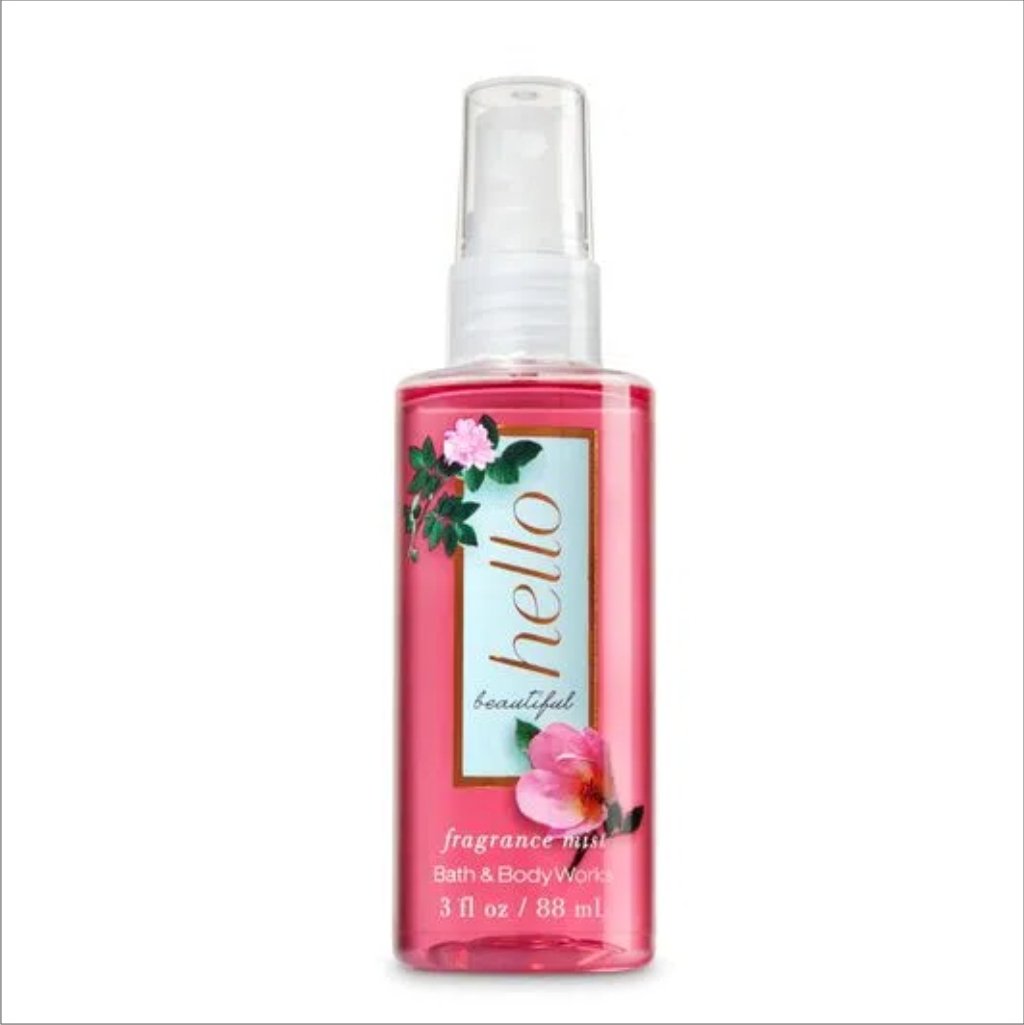 BODY MIST MINI Hello Beautiful 88ml – Beauty Pink Shy